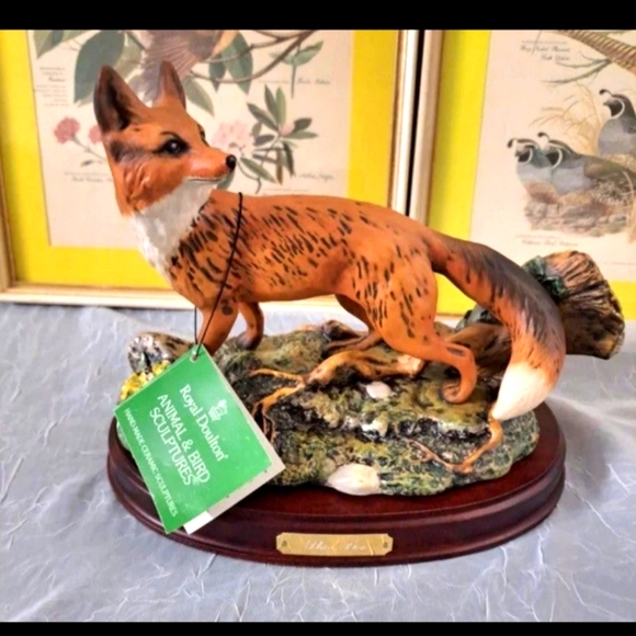 Royal Doulton | Art | Royal Doulton Porcelain Fox Standing Figurine ...